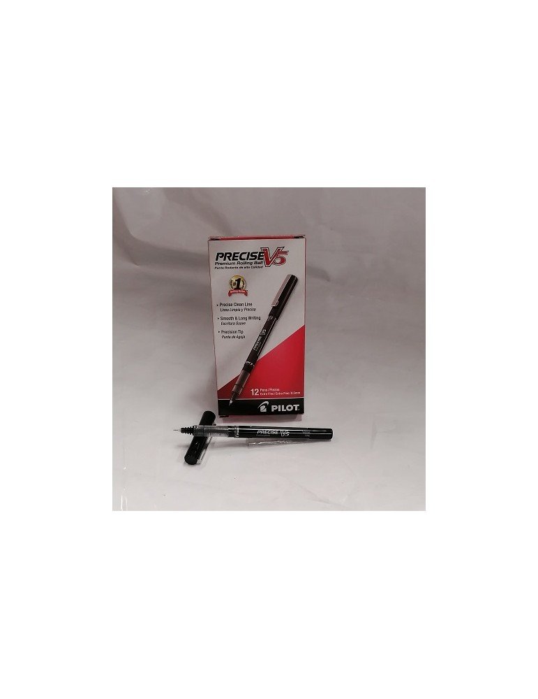 BOL. PILOT PRECISE V5 EXTRAFINO NEGRO C/12PZ 35334