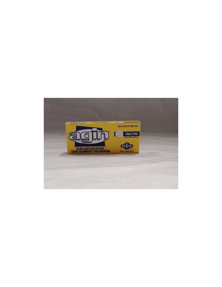 AGIN C/20 TABLETAS X/200