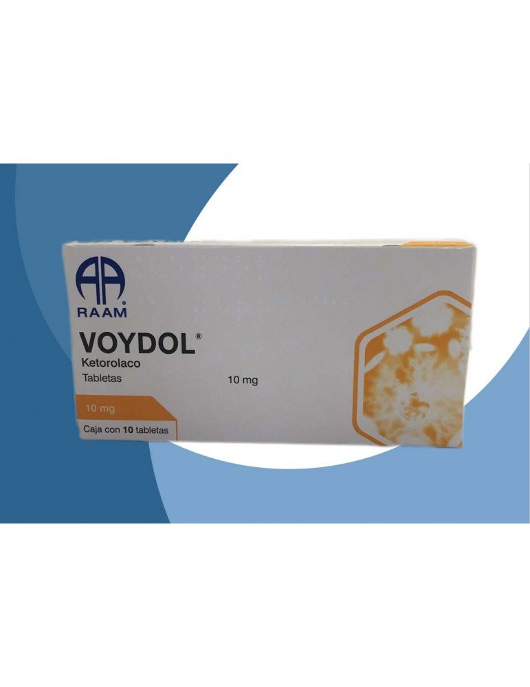 KETOROLACO VOYDOL 10MG C/10TABS X/300